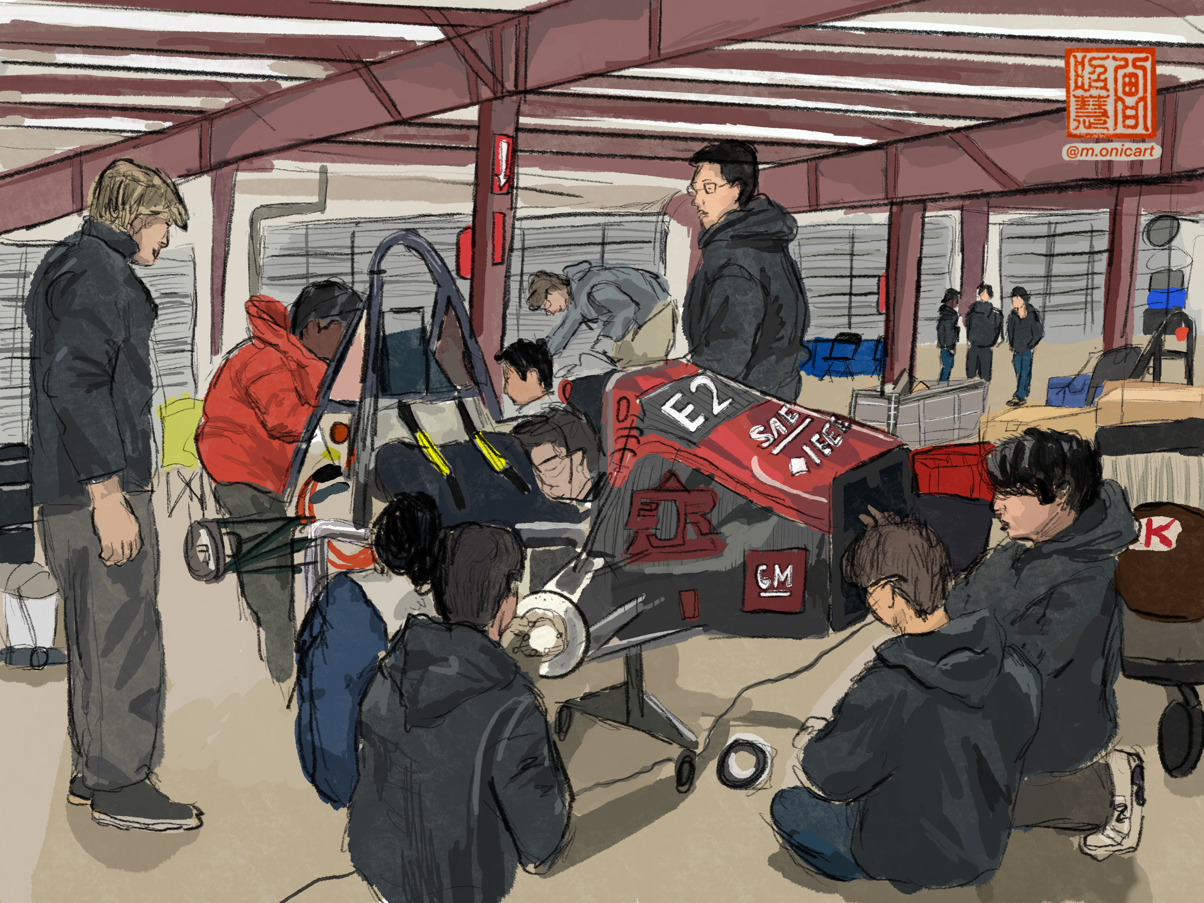 Building an Autonomous Formula SAE Electric Racecar